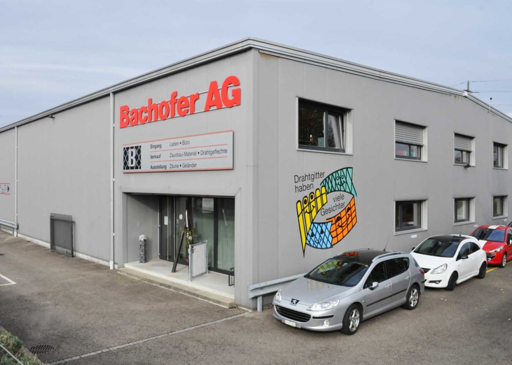 Kontakt Bachofer AG Arbon - Geländer, Zäune, Metallbau, Haus & Gartendesign